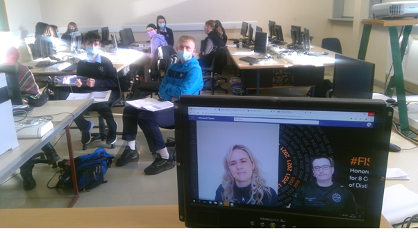 Junior Achievement Ireland and Fiserv – talks and workshops with 3rd and 5th years – Nenagh College