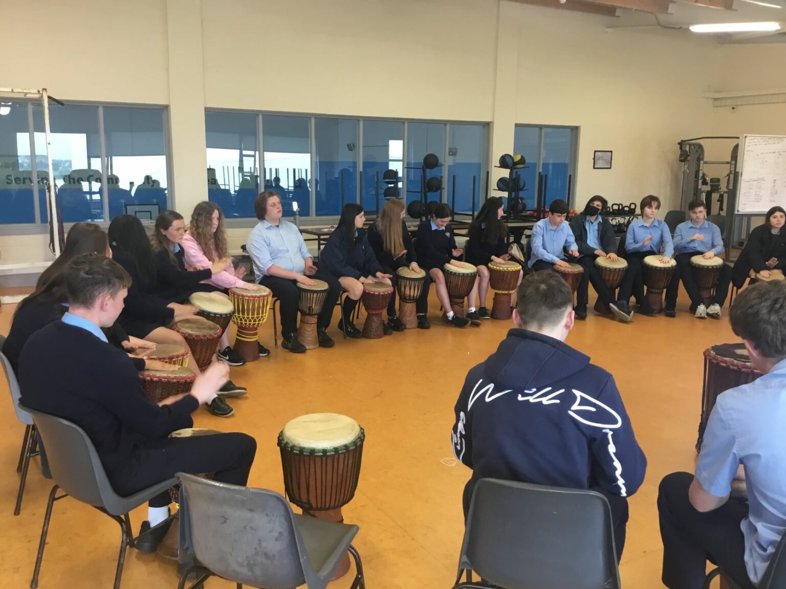 African Drumming workshop – Nenagh College