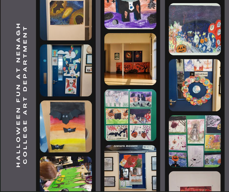 Halloween Art Competition Winners – Nenagh College