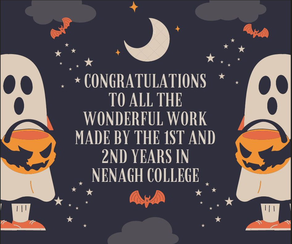 Halloween Art Competition Winners – Nenagh College