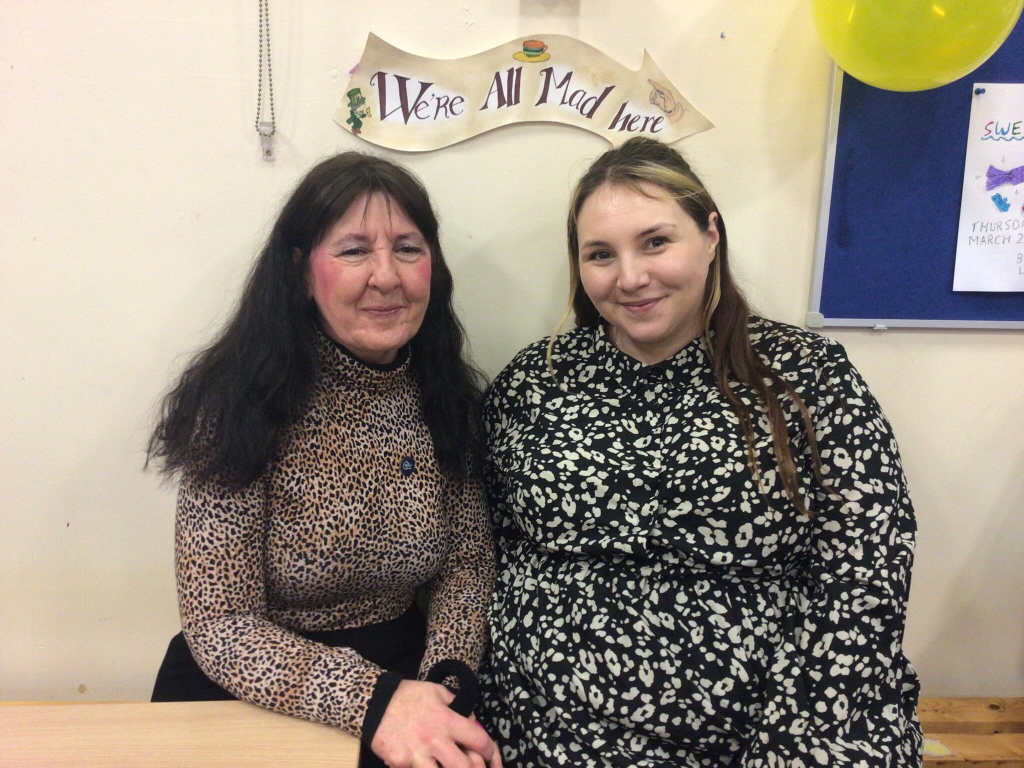 Second year students enjoying Ethos Week tea party – Nenagh College