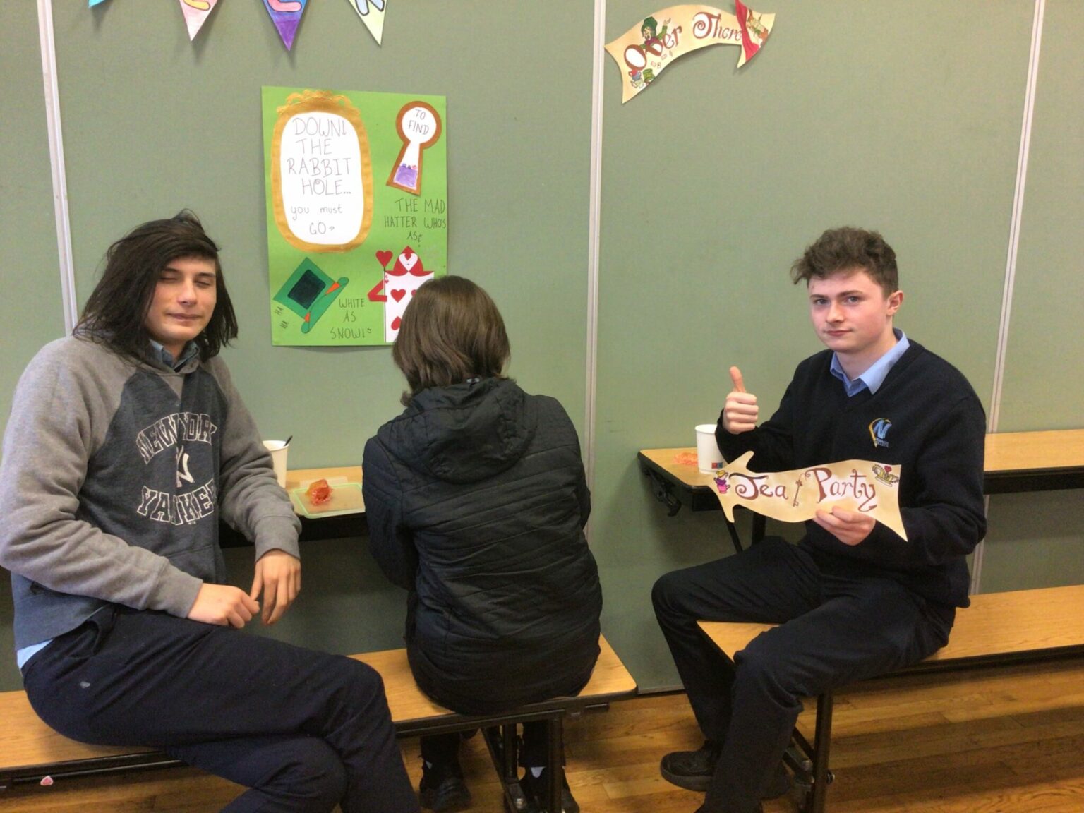 5th Years enjoying Ethos Week – Nenagh College