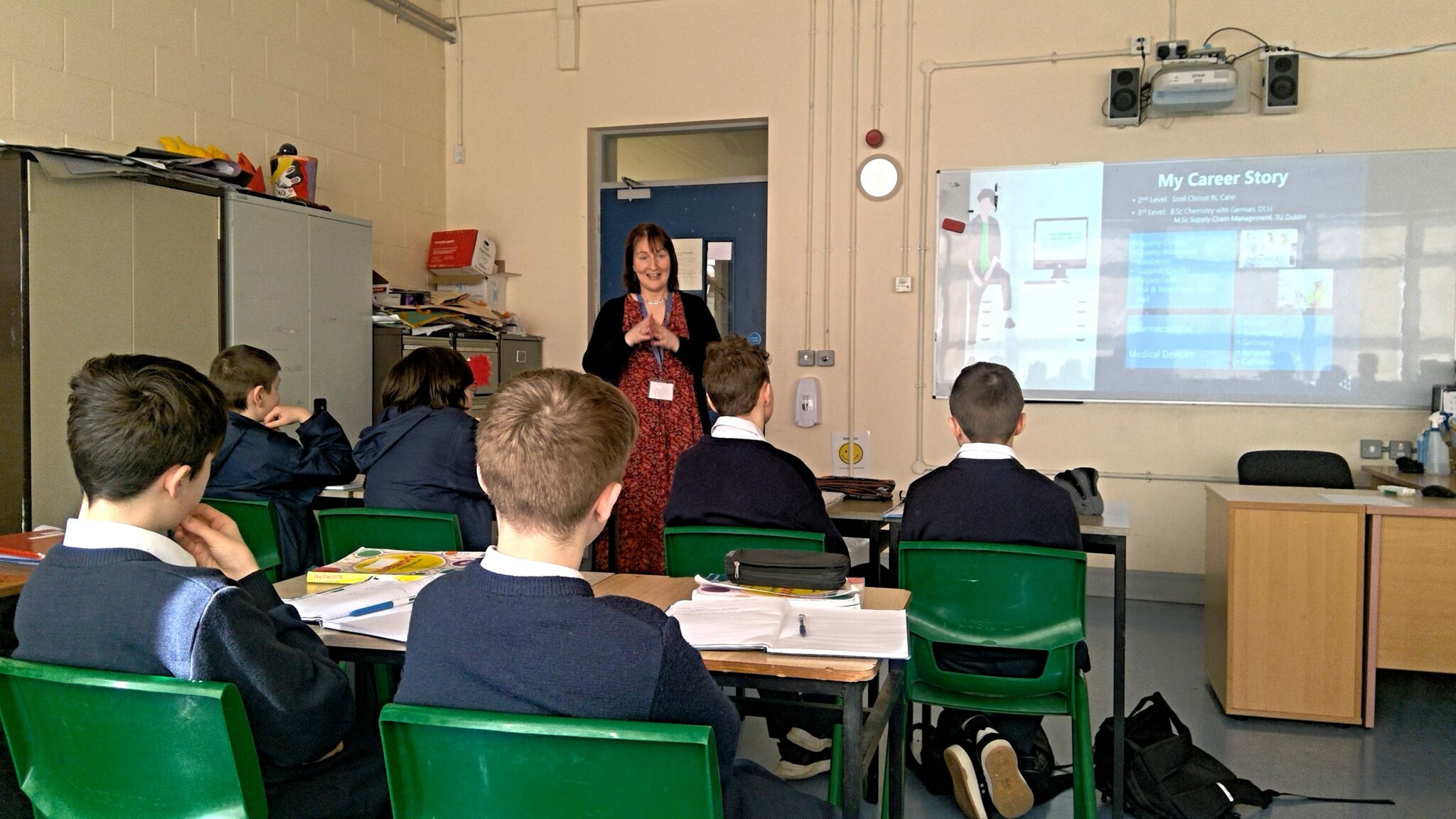 Johnson & Johnson visit Nenagh College – Nenagh College