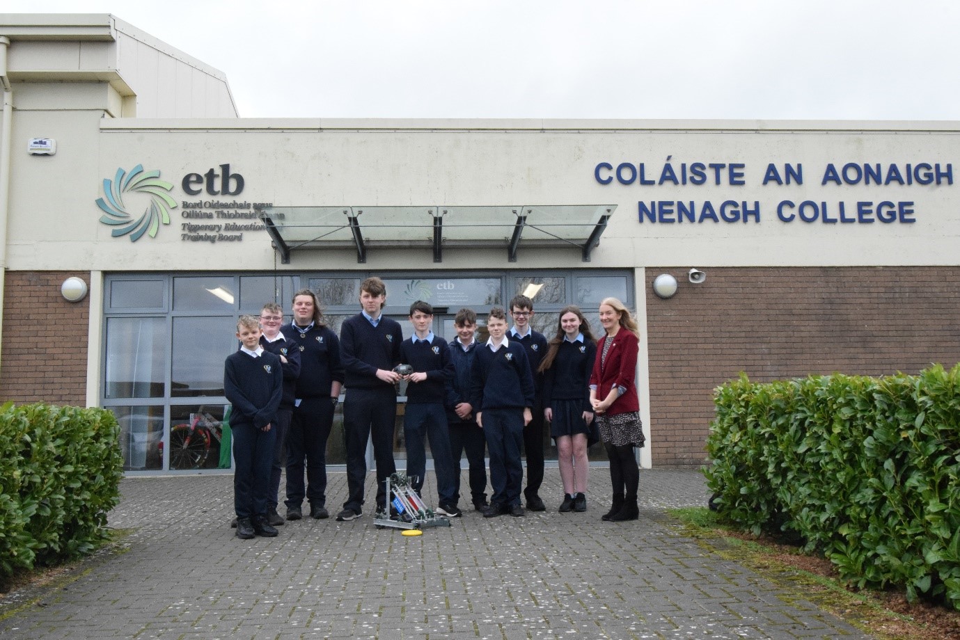 Nenagh College reach VEX Robotics National Finals – Nenagh College