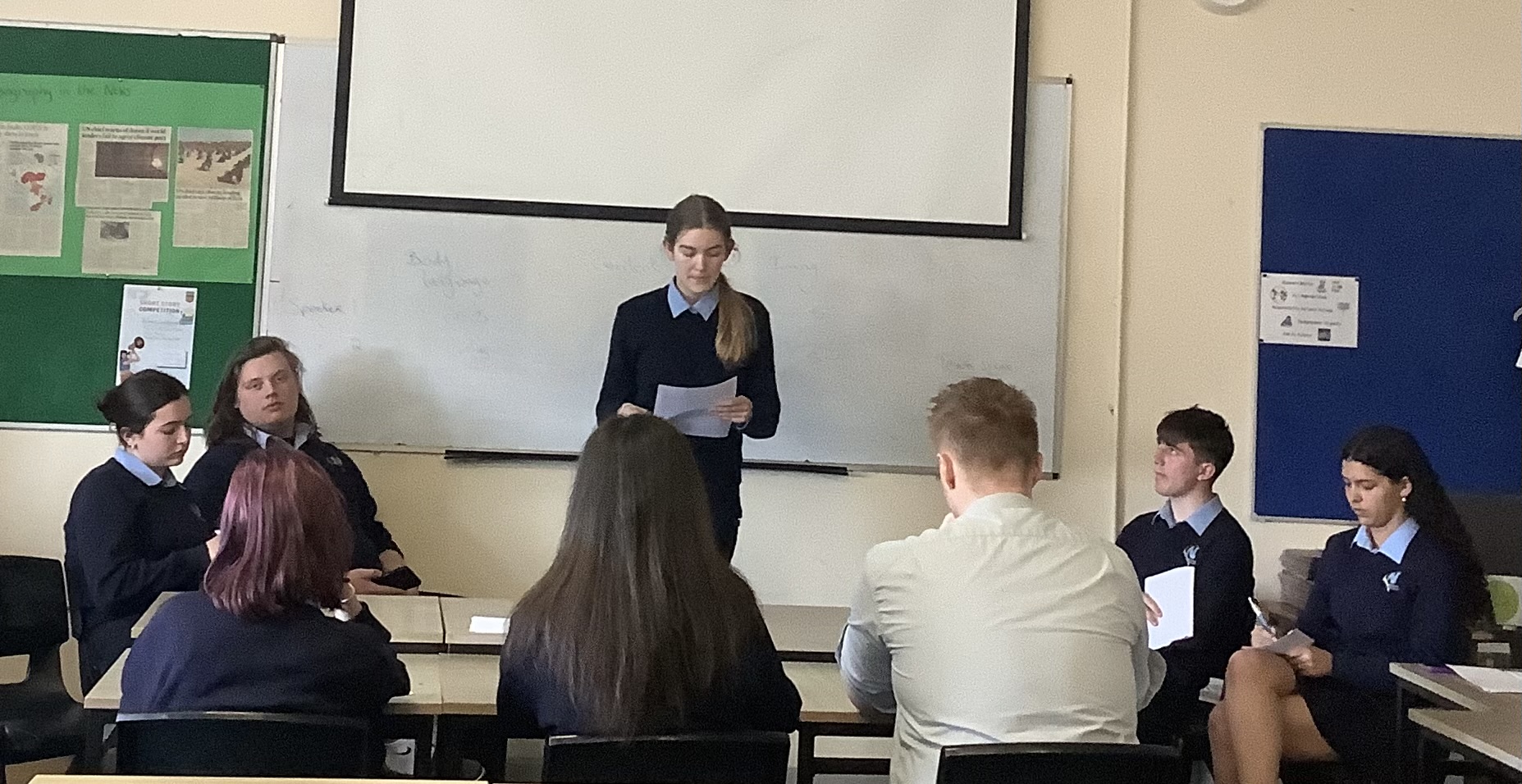 Class Debate – Nenagh College