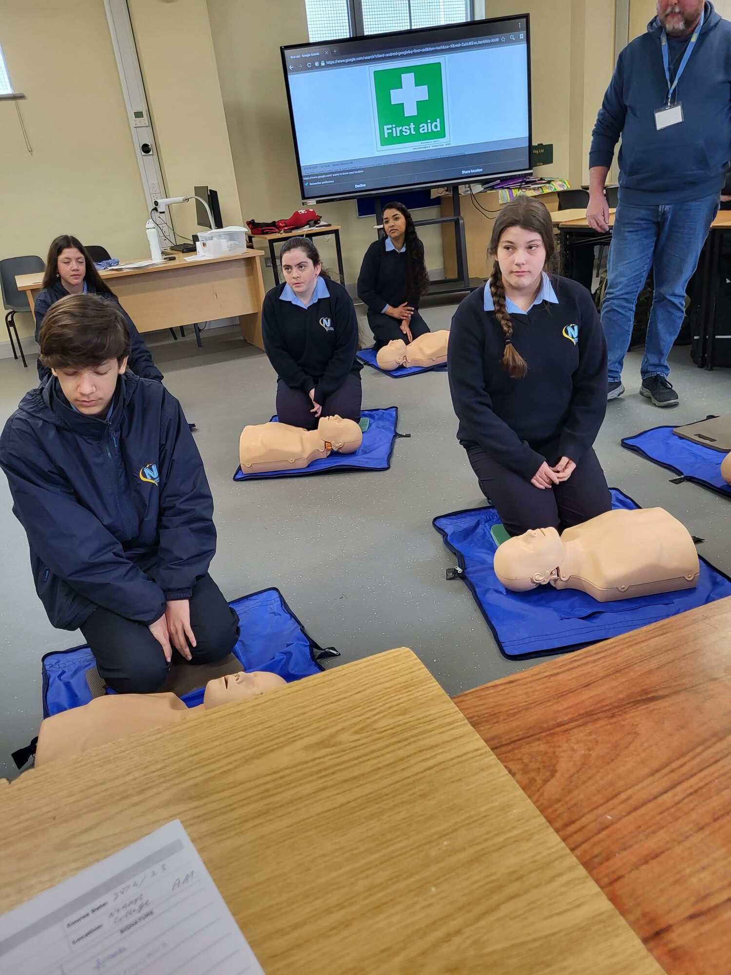 First Aid Training – Nenagh College