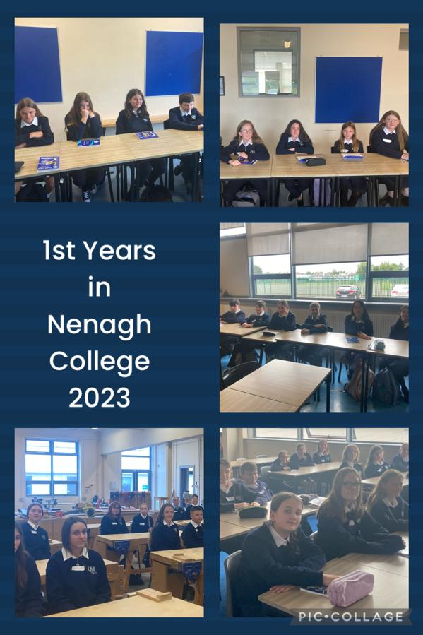 First Years begin their secondary school journey in Nenagh College – Nenagh College