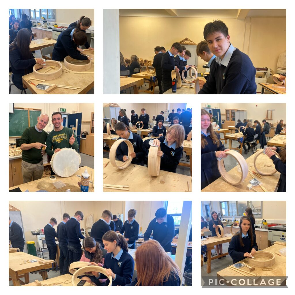 Bodhran Making Workshop – Nenagh College