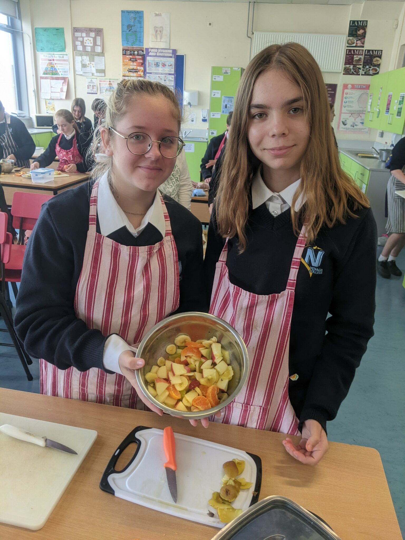 Fruit and Vegetable week for JC Home Economics Students – Nenagh College