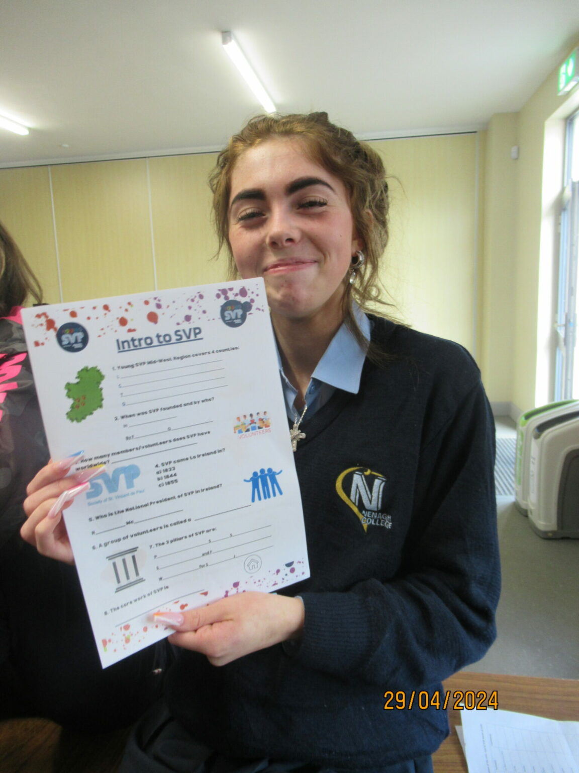 Saint Vincent de Paul – Nenagh College