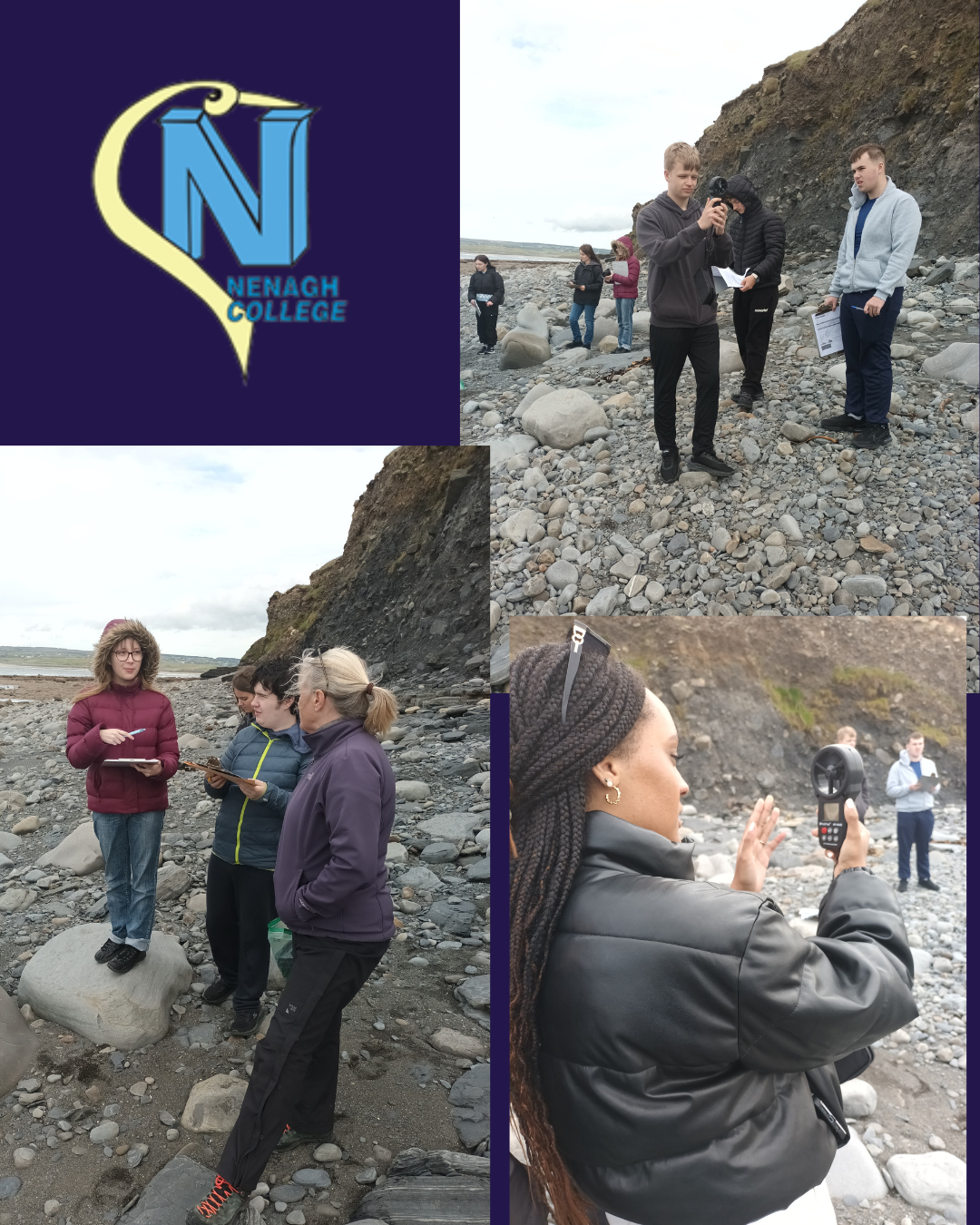 Geography Fieldtrip – Liscannor – Nenagh College